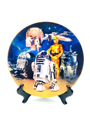 Star Wars Plate R2D2 Heroes and Villains Hamilton Collection 1999 ...