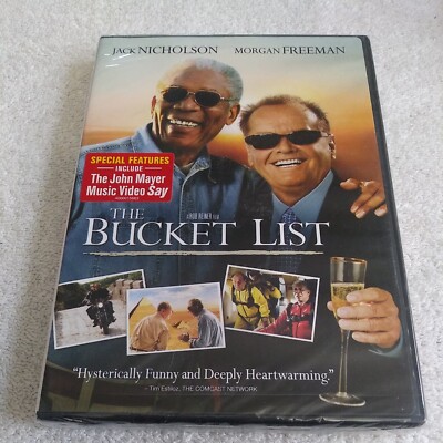 The Bucket List (DVD, 2008) New Factory Sealed Jack Nicholson Morgan ...