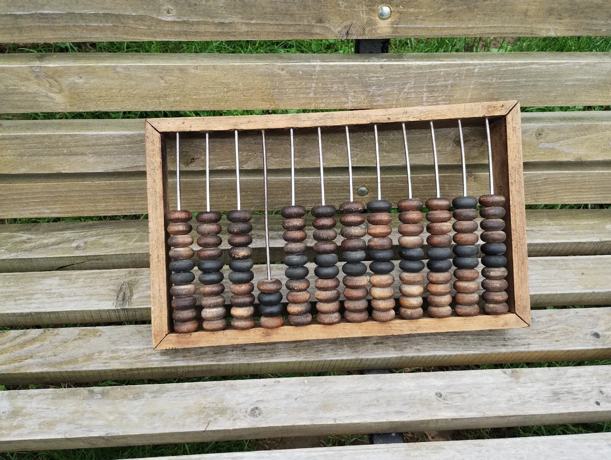 Large Wooden Abacus