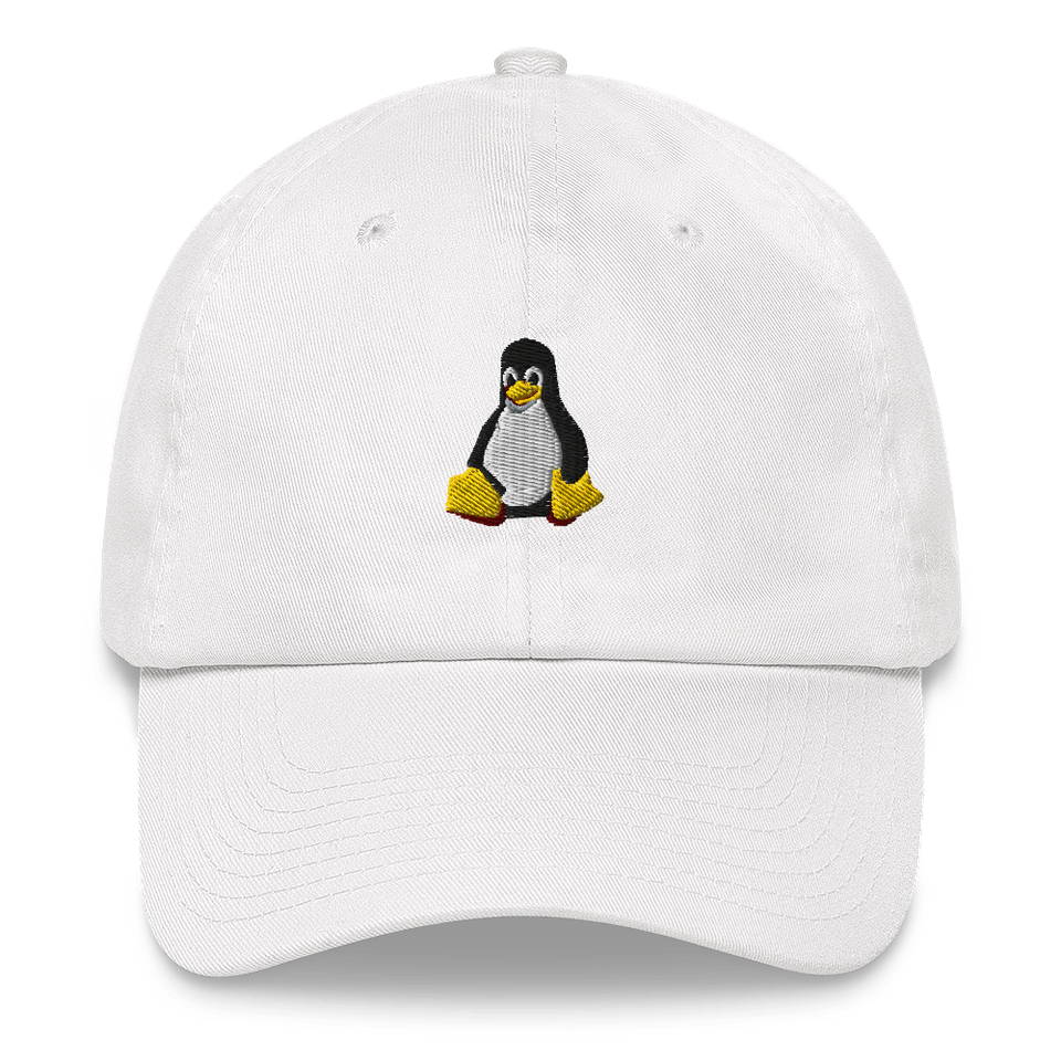 Linux Tux Penguin Dad hat Penguin Merch, Penguin Gift, Linux Hat | eBay