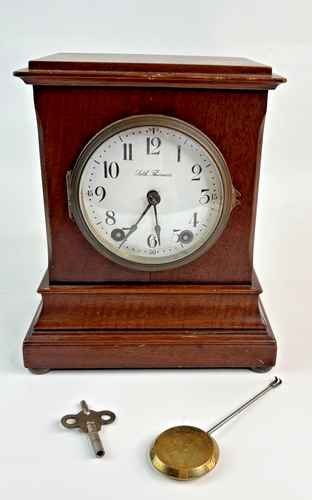 Antique 1913 Seth Thomas 8 Day Mantel Clock w/ 48J Movement WORKS see ...