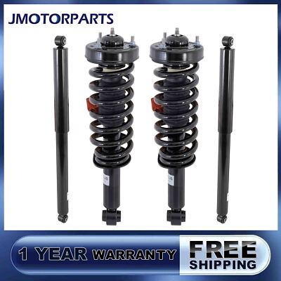 4PCS Front & Rear Shocks Struts Assembly For 2009-2013 Ford F-150 F150 ...