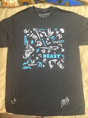 Mr. Beast 24 Hour Live Stream Signed Shirt Limited Edition | eBay