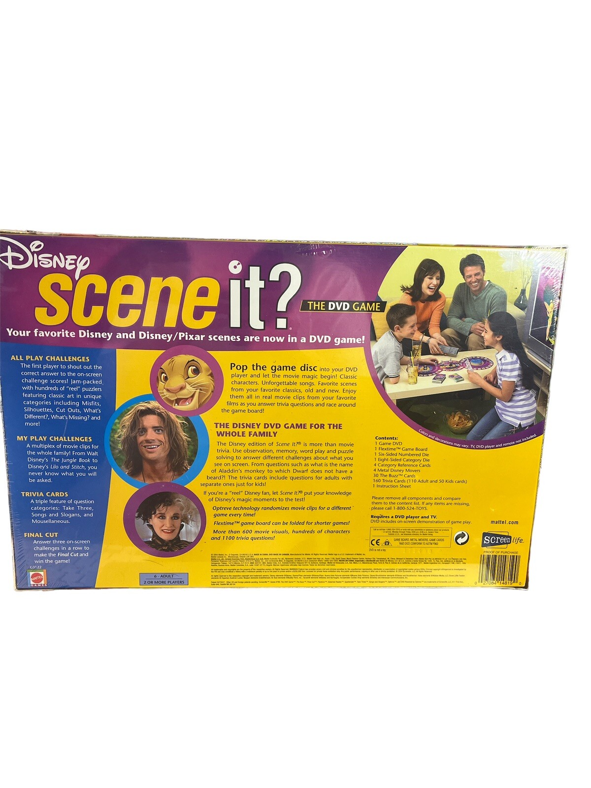 Screenlife Scene It? DVD Board Game (First Edition) - DR05 for sale ...