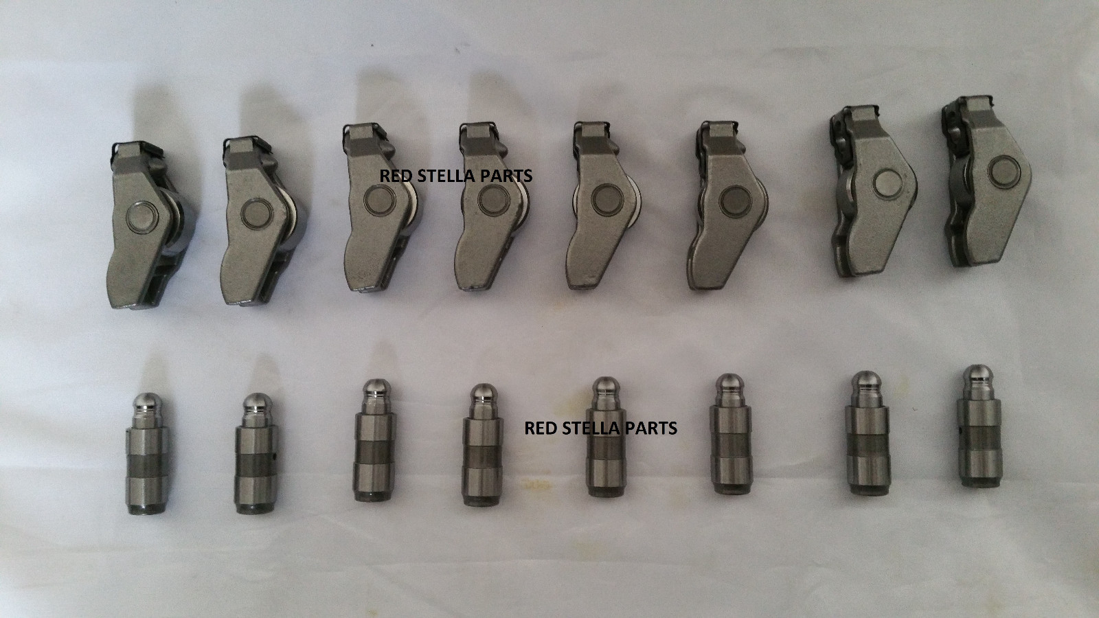 8 inlet ROCKER ARMS 8 HYDRAULIC LIFTERS KIA SORENTO 2.5 CRDI HYUNDAI ...