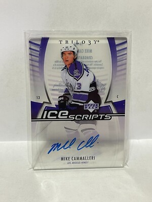 2006-07 Upper Deck Trilogy Ice Scripts #ISMC Mike Cammalleri | eBay