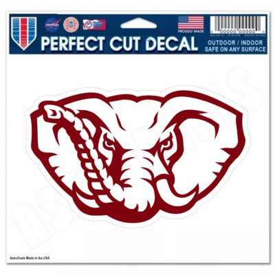 Alabama Crimson Tide Logo NCAA College Vinyl Sticker Decal *Size: 3"-12 ...