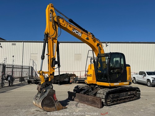 2021 JCB JZ141LC Hydraulic Excavator Trackhoe Hyd Thumb Blade Bucket ...