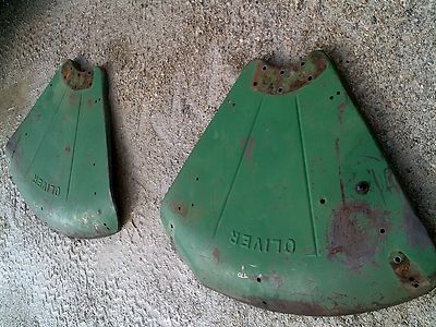 Oliver 770 Rowcrop Tractor Original set / pair Oliver Clamshell fenders ...