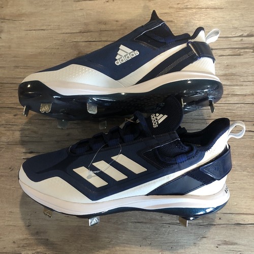 Adidas Icon 7 BOOST Baseball Cleats Men’s Size 7.5 Navy Blue & White ...
