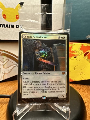 Cemetery Protector 006/277 Crimson Vow Foil Prerelease MINT Sealed ...