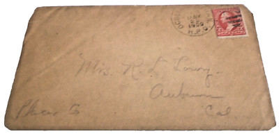 1900 SOUTHERN PACIFIC OGDEN & SAN FRANCISCO RPO HANDLED ENVELOPE | eBay