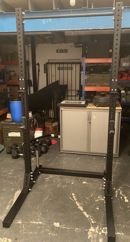 Premium Half Squat Rack with Pull Up Bar - Perium Brand | eBay UK