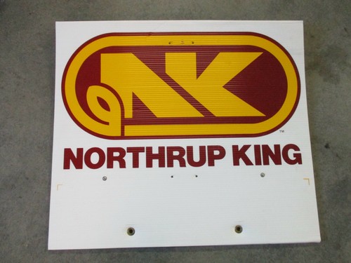 Northrup King NK Field Sign Plastic 24" x 21" Hybrid Seed Company Sign ...