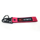 Kymco Keyring Keychain with Wrist Strap Car Logo Mens Carabiner FOB ...