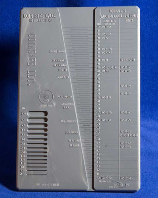 Coin Gauge Caliper Measures Thickness & Diameter Capsule Size Tool Free ...