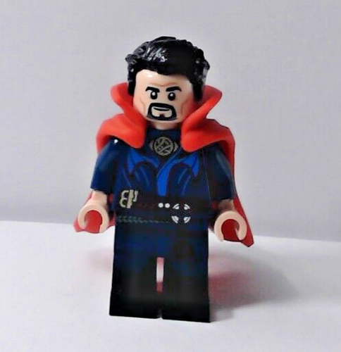 LEGO Super heroes minifig - Doctor Strange with Rubber Cape minifigure ...