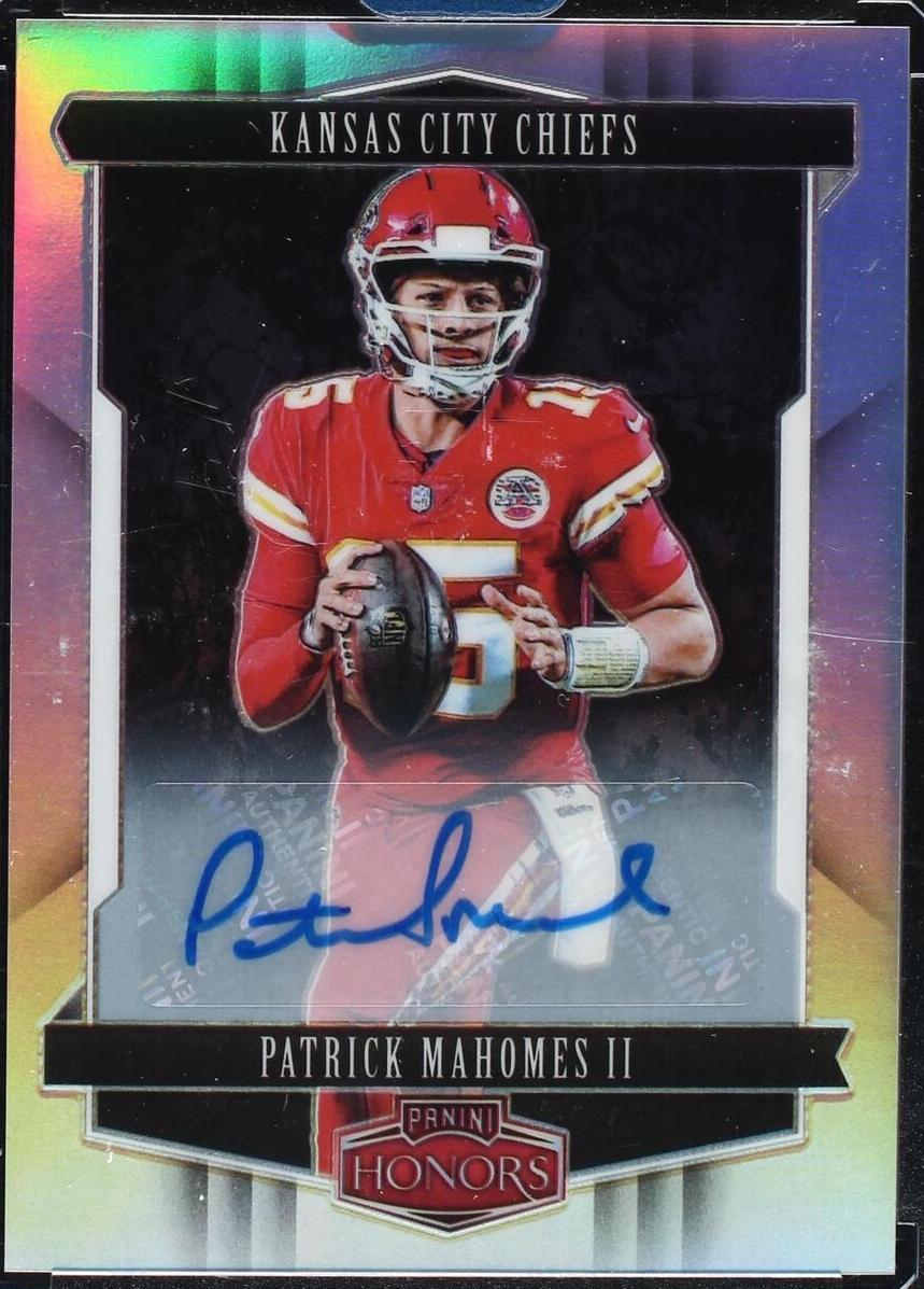 2018 Panini Honors - Patrick Mahomes II #13 Signatures /35 (AU) for ...