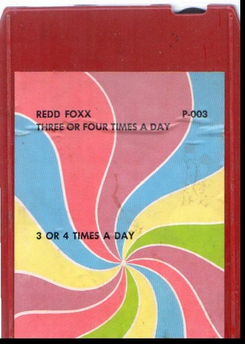 REDD FOXX THREE OR FOUR TIMES A DAY VINTAGE 8 TRACK TAPE | eBay