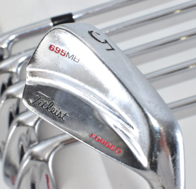 6p Titleist 695MB Forged 5-6-7-8-9-PW RH Golf Iron Set DG S200 Stiff ...
