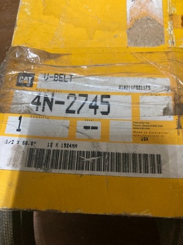 New Cat 4N-2745 V-Belt Caterpillar 4N2745 | eBay