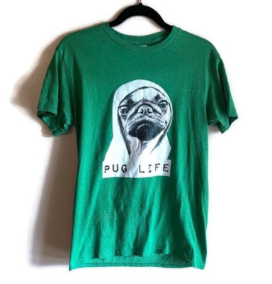 Pug Life Youth T Shirt Funny Pugs With Puppy dog Kids Boy Girl tee ...