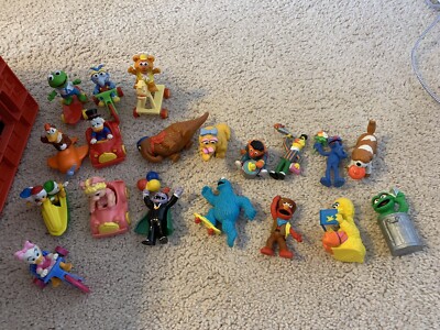 Vintage 1982. Jim Henson Muppets Sesame Street Plastic Characters | eBay
