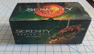 Firefly/Serenity Reaver Ship Limited Edition Ornament Mint in Box -Dark ...