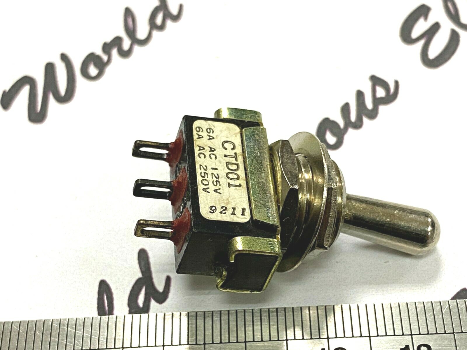 1pcs - OHTO CTD01 6A AC 125V/250V Rocker Switch - JAPAN | eBay