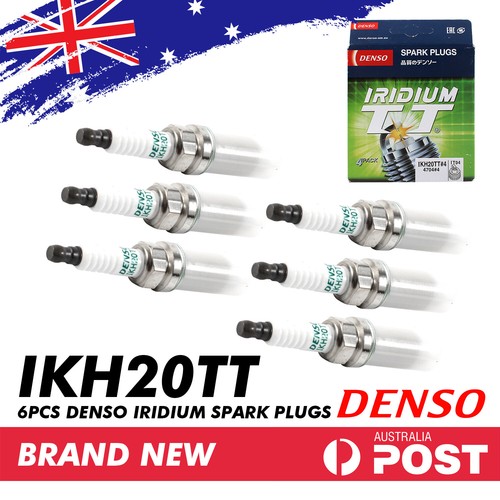 Genuine DENSO IRIDIUM TWIN TIP SPARK PLUGS for Toyota HI ACE 2TR-FE 2 ...