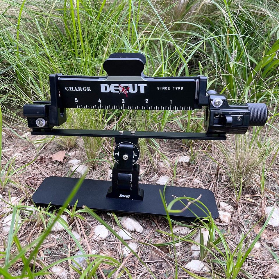 DECUT Archery Fletching Jig Stick Feather Fletches Adjustable Arrow Tool | eBay