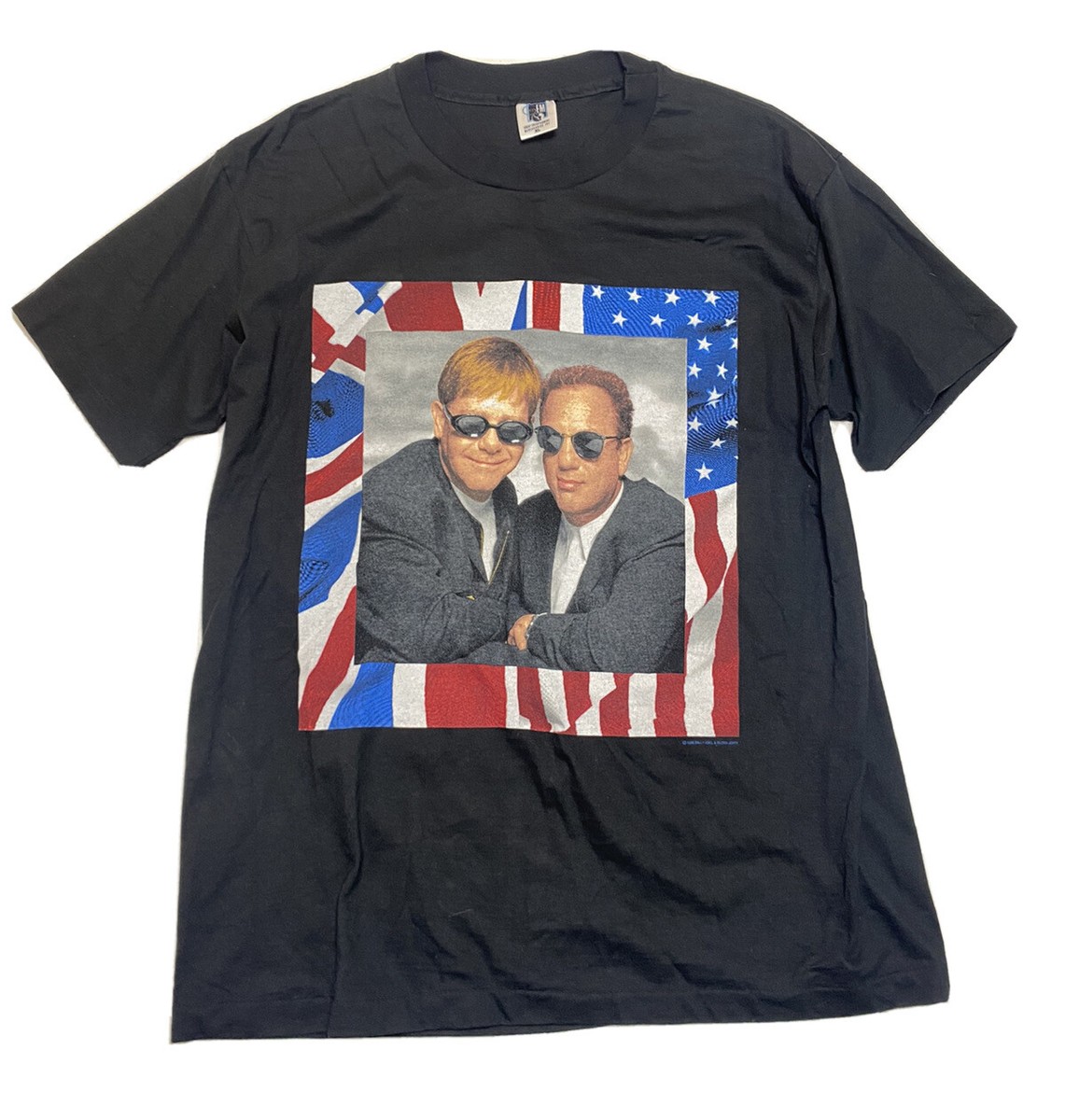 Elton John Billy Joel Vintage 1995 Tour Shirt Size XL New Elton John Billy Joel Vintage 1995 Tour Shirt Size XL New
