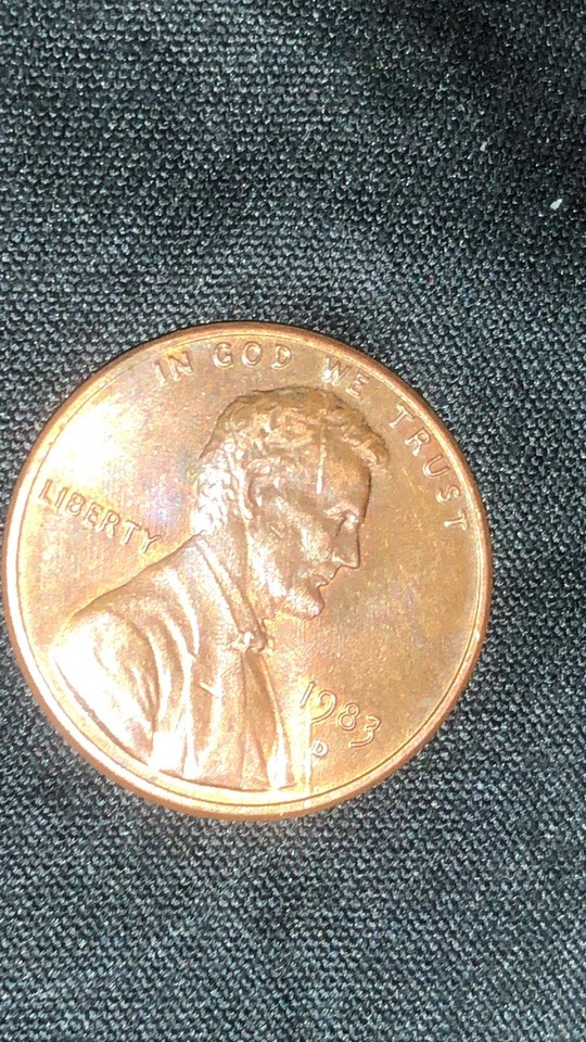 1983-D Lincoln Penny – Obverse Strike Error – Mint Error Coin | eBay