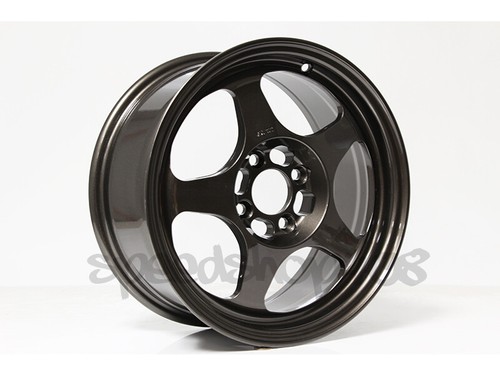 ROTA Slipstream WHEELS 15X7 +40 4X100 Gunmetal FOR CIVIC INTEGRA DEL ...