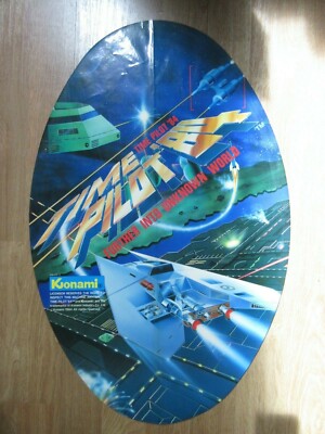 Time Pilot '84 Video Arcade Game Konami original sideart | eBay