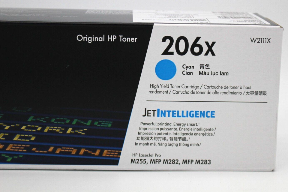 HP LaserJet 206X High Yield Toner Cartridge Cyan W2111x - Brand New ...