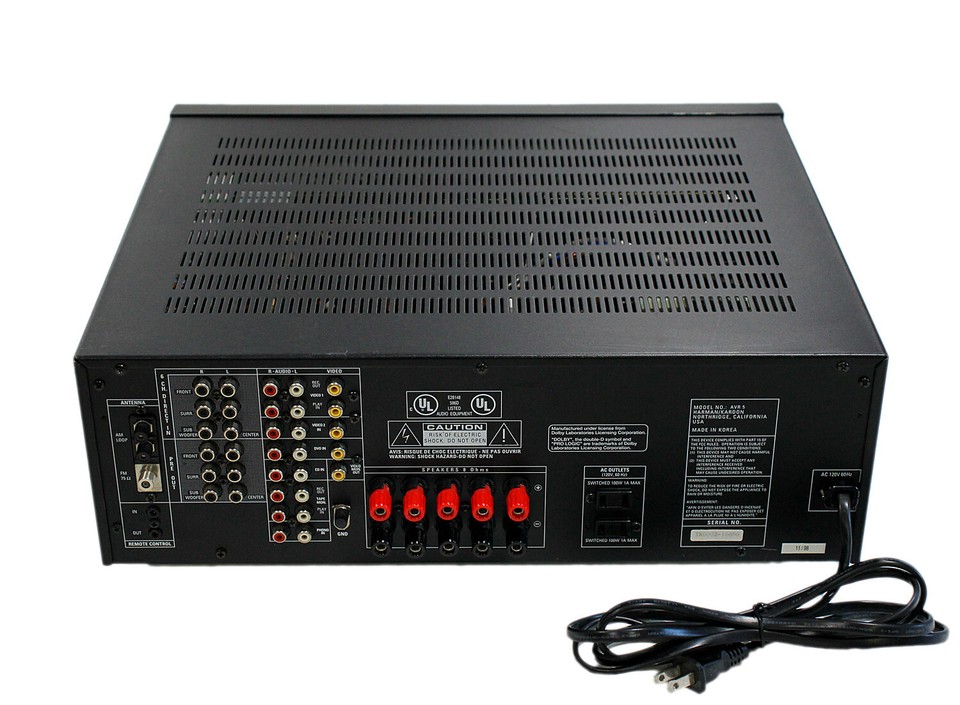 MINT FULLY RESTORED VINTAGE HARMAN/KARDON AVR5 A/V STEREO RECEIVER ...
