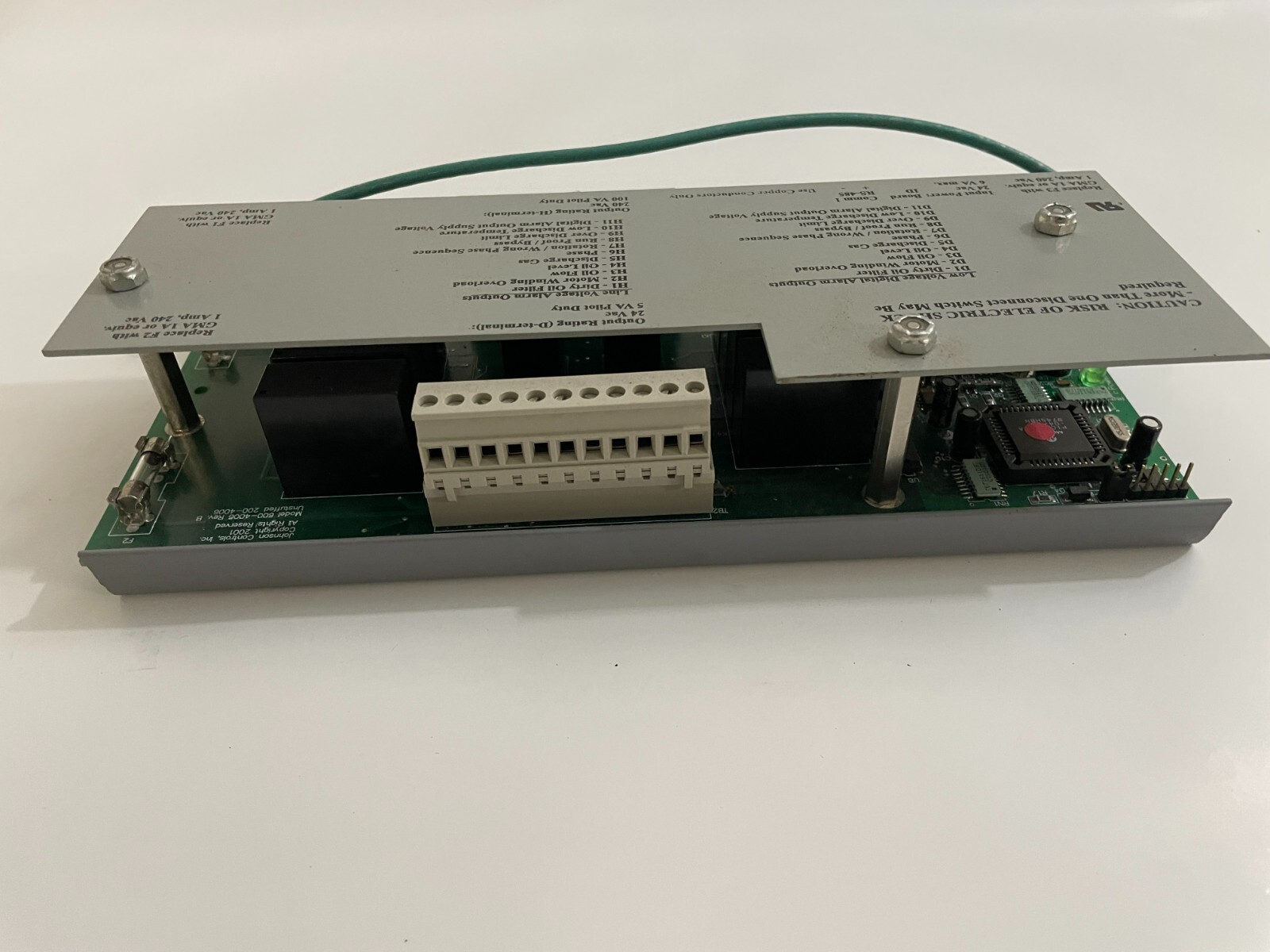 Johnson Controls Board Control, 240 V - Model 600-4006 Rev. B | eBay
