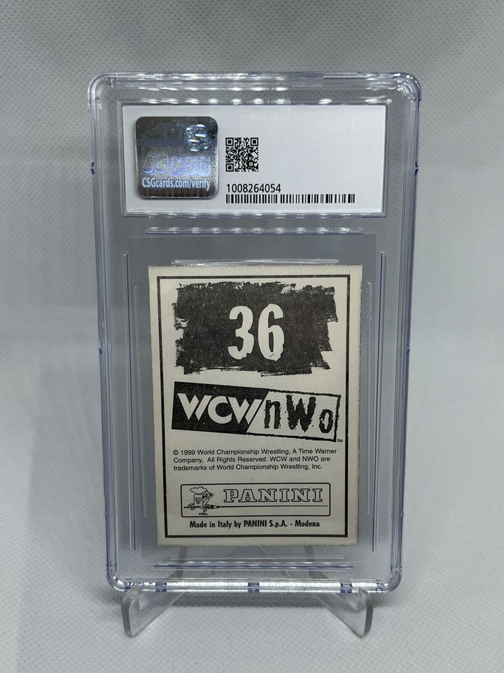 1999 Panini WCW/nWo Stickers #36 RIC FLAIR CSG 6.5 Ex/NM+ | eBay