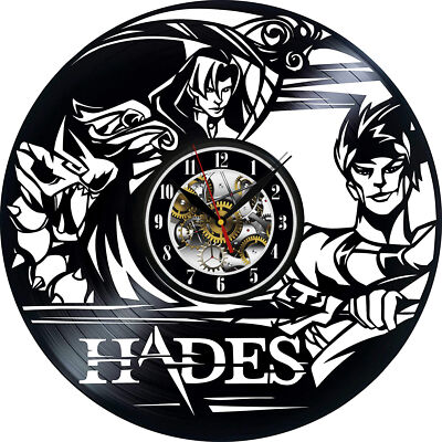 Hades Wall Clock Records Decor Gift Christmas Birthday Holiday Home ...