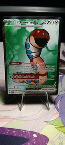 Orthworm ex 2024 Scarlet & Violet: Stellar Crown #162/142 Ultra Rare ...