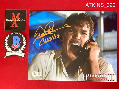 Tom Atkins autographed signed 8x10 photo Halloween III Beckett COA ...
