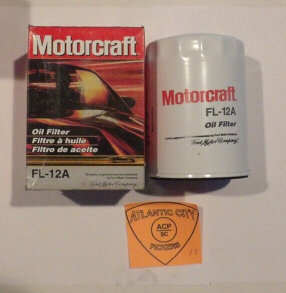 MOTORCRAFT FL 12 - cross reference oil filters | oilfilter ...