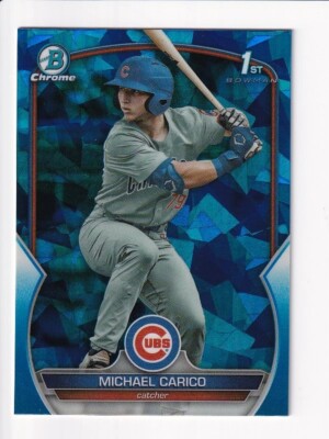 2023 Bowman Draft Sapphire Michael Carico 1st Chicago Cubs #BDC-170 | eBay