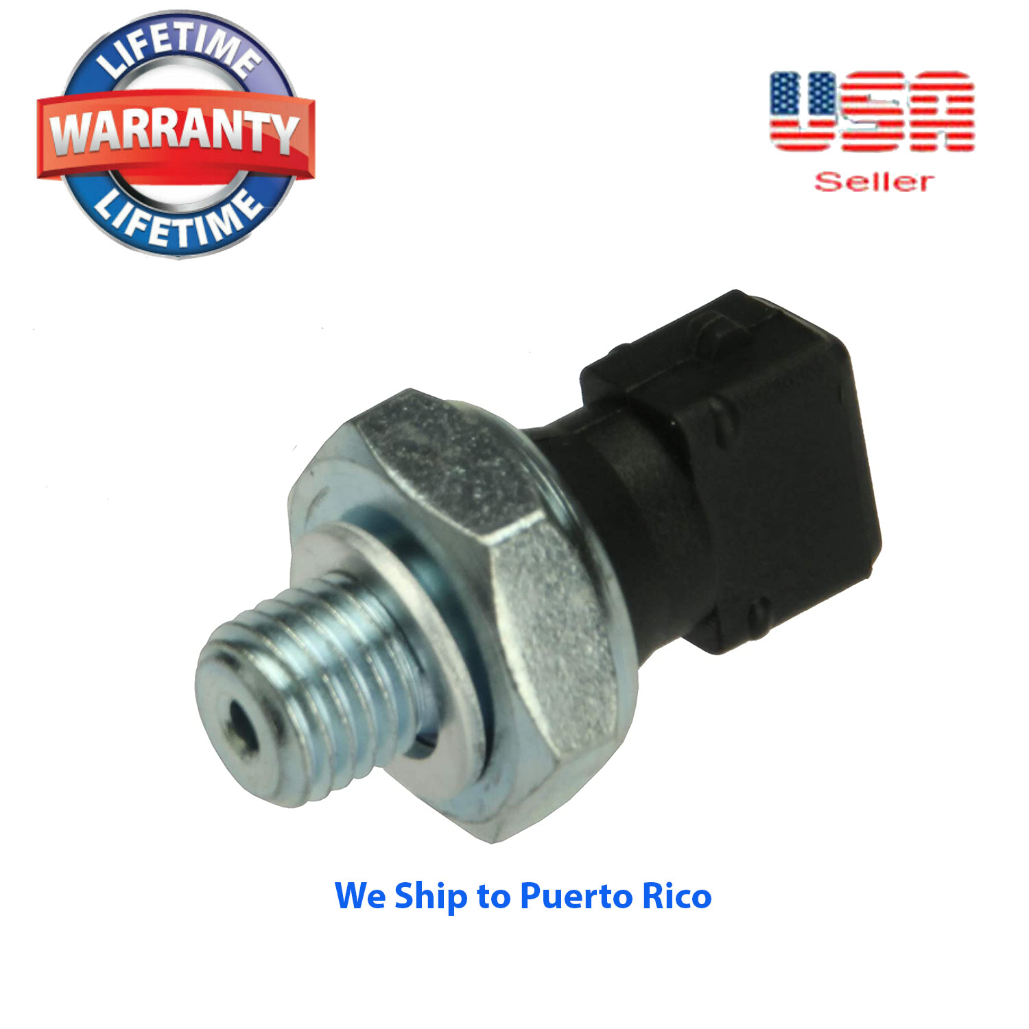 12611710509 Oil Pressure Light Switch Sensor & Connector Fits BMW Sedan ...