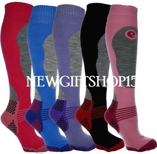 12 PAIRS MEN THERMAL PADDED SKI-SOCKS HIGH PERFORMANCE LONG LENGTH ...