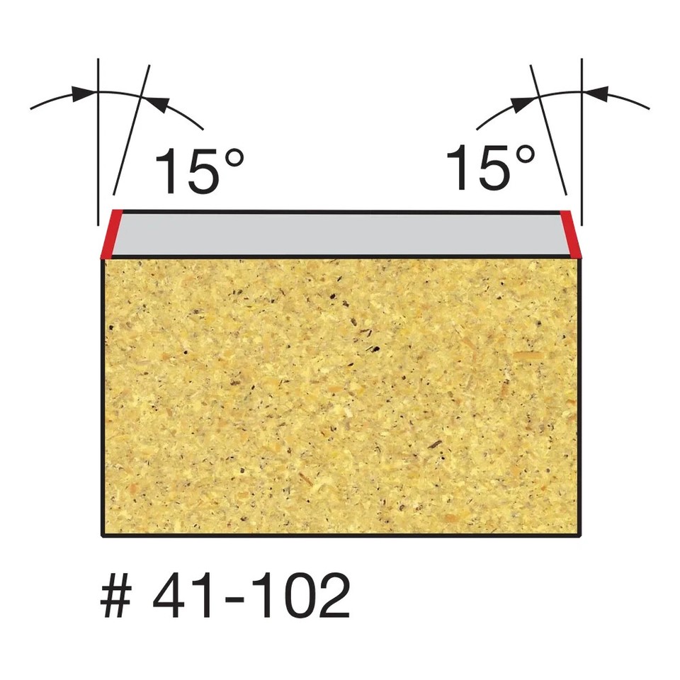 Freud 41-102 19/32" Bevel Trim Bit (15°) | eBay