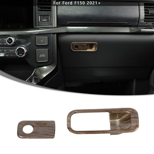 29PCS Wood Grain ABS Interior Trim Cover Full Kit For Ford F150 21 ...