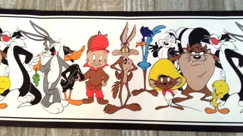 Looney Tunes Bugs Daffy Wall Border 5 yd. Peel & Stick Roll Run #1 | eBay