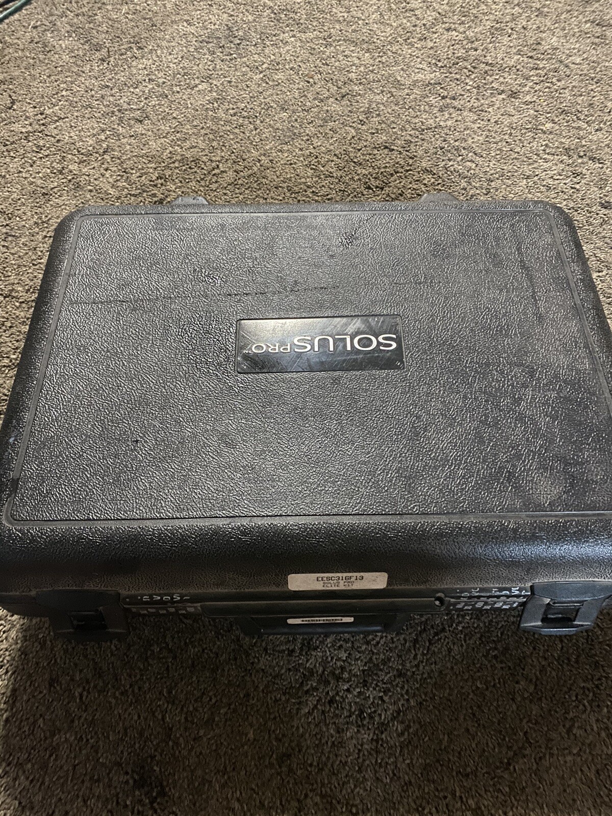 SNAP ON SOLUS PRO DIAGNOSTIC SCANNER 15.2 PLUGS KEYS CABLES BATTERY ...